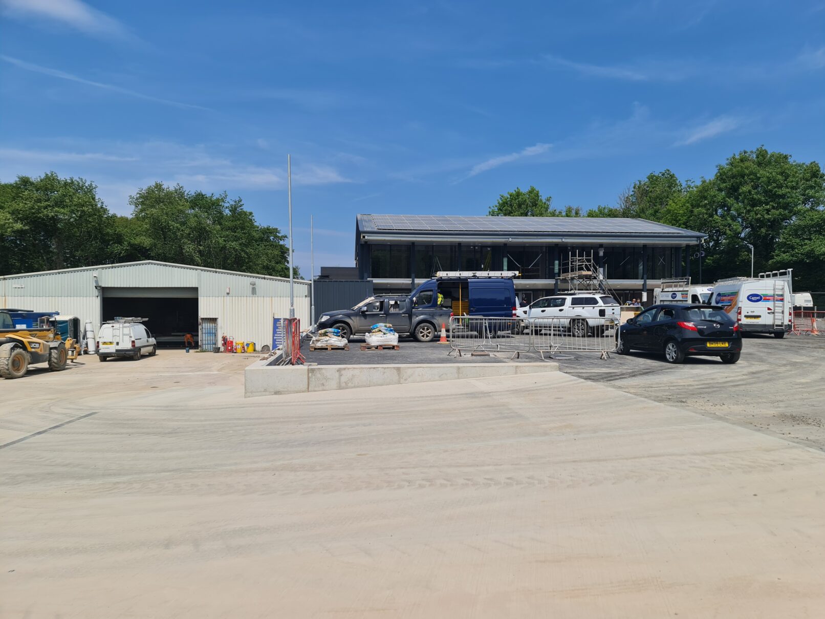 Contractors finishing North Devon commercial project I Peregrine Mears ...
